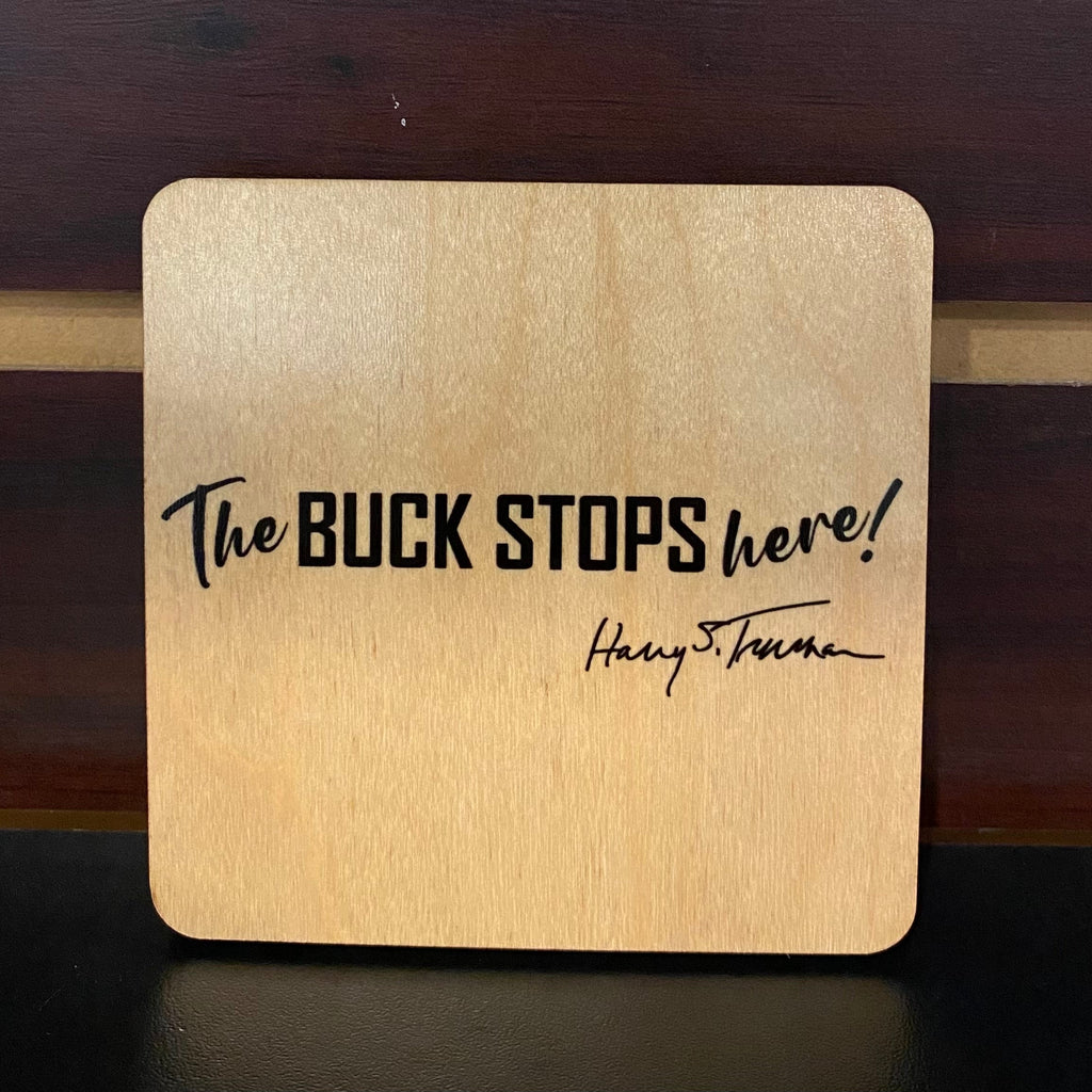 The BUCK STOPS Here! Magnet – Wild About Harry